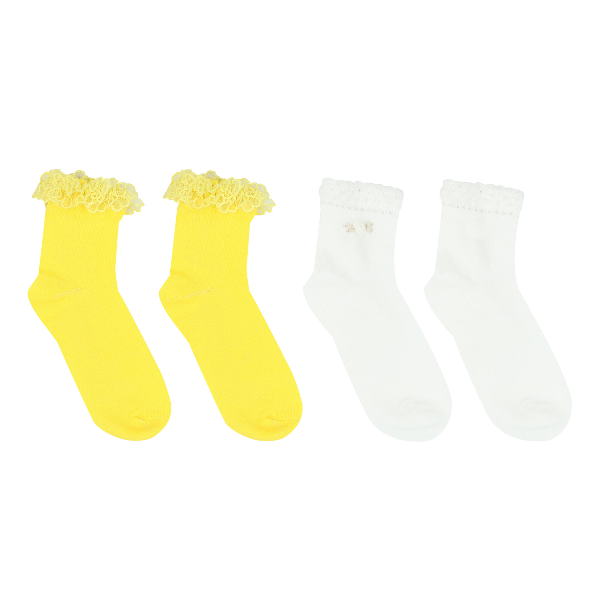 Kids yellow socks store