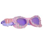 Bling2O Girls Purple Butterfly Swimming Goggles | Junior Couture UK